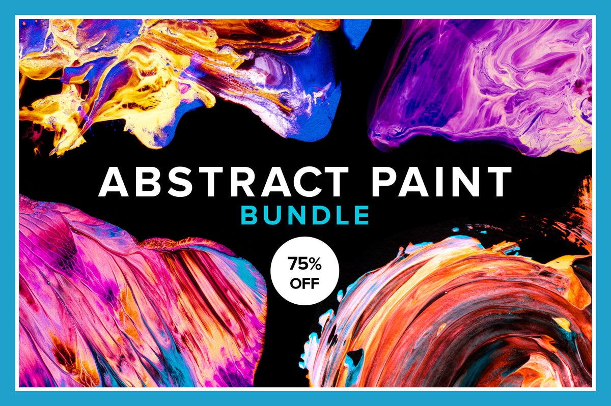 Abstract Paint Bundle: 80 Abstract Paint Textures – Chroma Supply