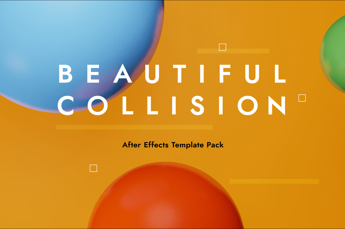 Beautiful Collision: An After Effects Template Pack – Chroma Supply