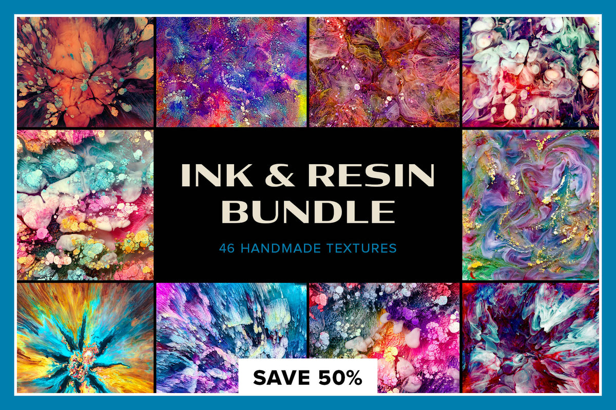 Ink & Resin Bundle: Mesmerizing Handmade Textures – Chroma Supply