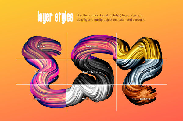 Gradial: Multicolor Brushes for Photoshop – Chroma Supply