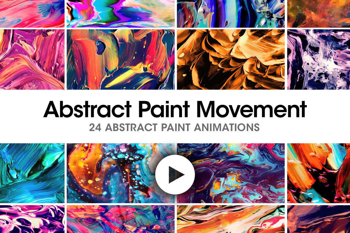 Abstract Paint Movement: Gorgeous Paint Animations – Chroma Supply