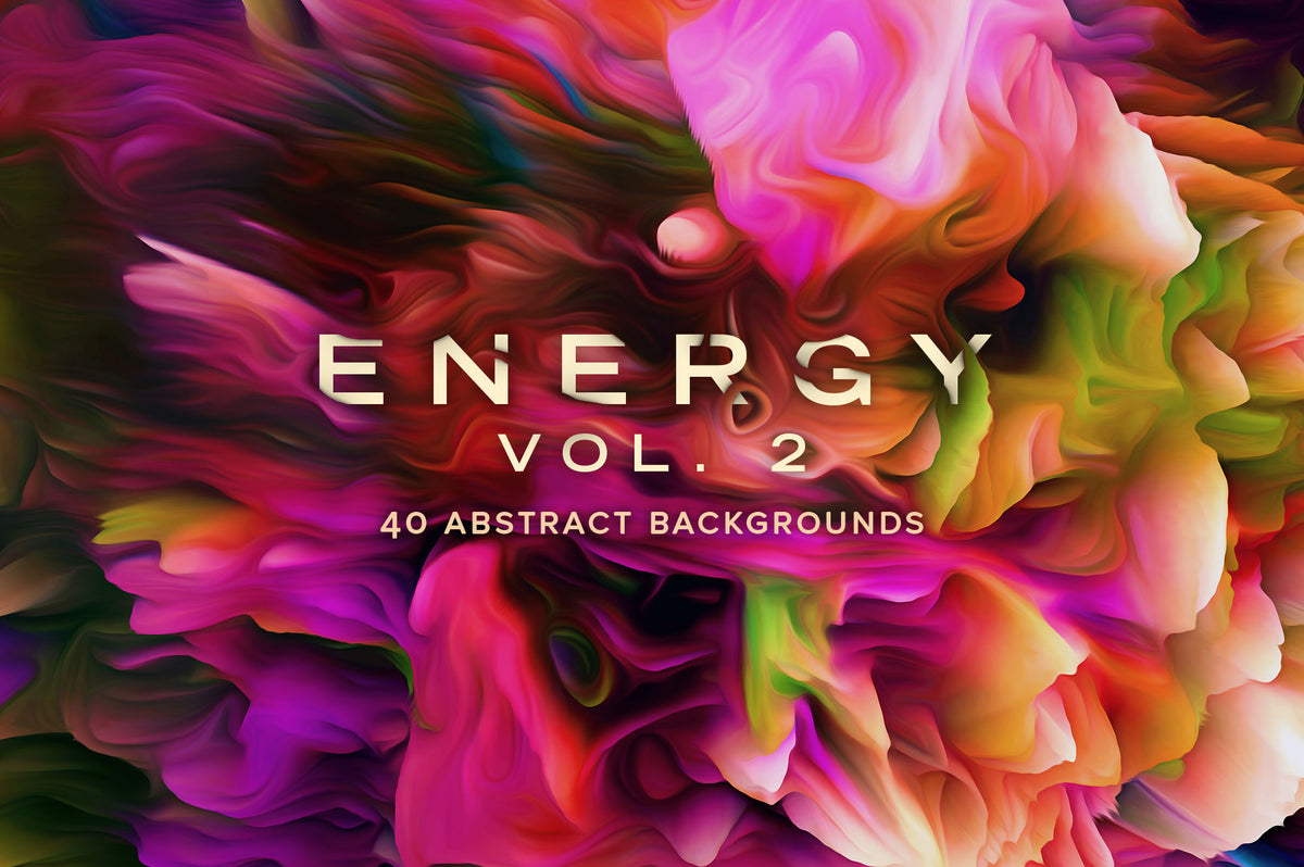 Energy, Vol. 2: 40 Abstract Backgrounds – Chroma Supply