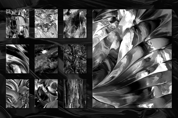 Flow Bundle: 300 Fluid Abstract Paint Textures – Chroma Supply